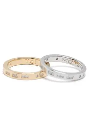 APM MONACO Toi Moi Morse Code Ring