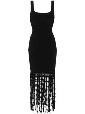 Simkhai Signa Midi Dress - Black