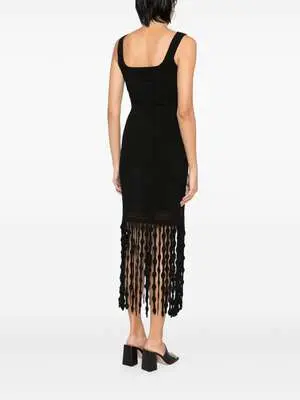 Simkhai Signa Midi Dress - Black