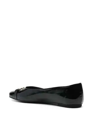 FERRAGAMO Gancini-buckle Ballerina Shoes