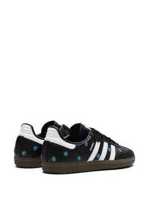 Adidas Samba Og Floral Sneakers - Black