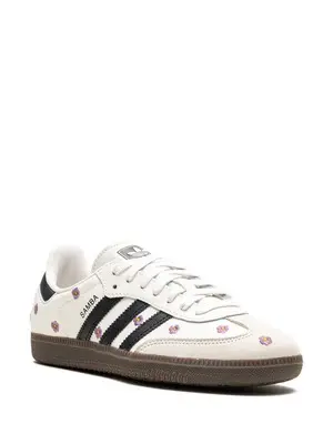 Adidas Samba Og Floral Sneakers - Neutrals