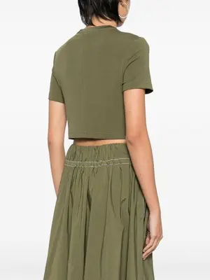 Simkhai Cinta Ribbed Cropped Top