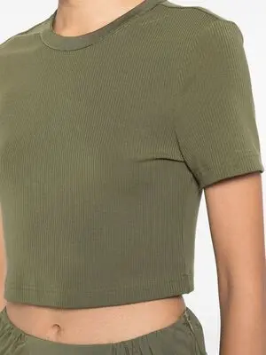 Simkhai Cinta Ribbed Cropped Top
