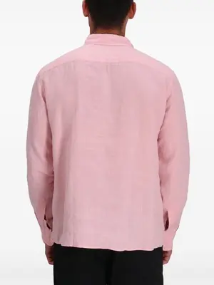 BOSS Logo-embroidered Shirt - Pink