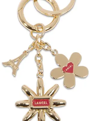 LANCEL Champ De Mars Logo-engraved Keyring - Gold