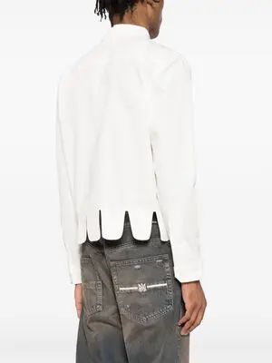 JUNTAE KIM Square Petal Corset Shirt