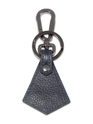LANCEL Pyramid Leather Keyring