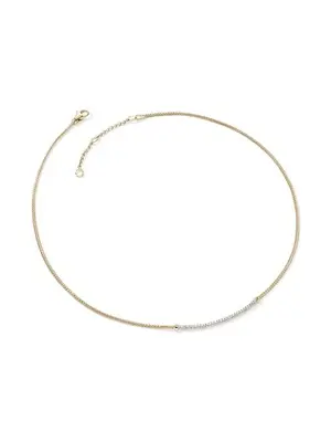John Hardy 14kt Yellow Jh Essential Diamond Necklace