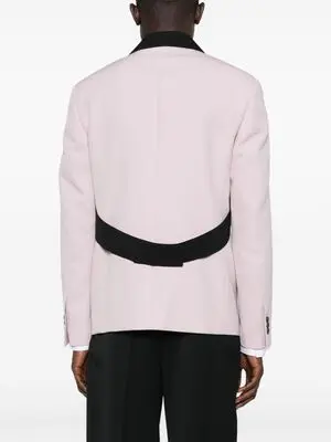Off-White Contrasting-lapels Blazer