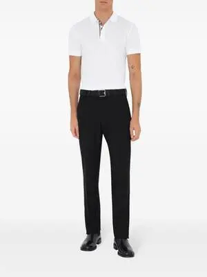 Burberry Cotton Polo Shirt - White