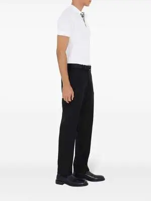 Burberry Cotton Polo Shirt - White