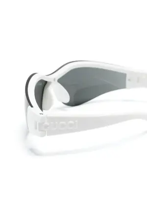 Gucci Interlocking G Shield Sunglasses
