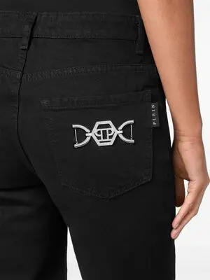 Philipp Plein Straight-leg Jeans - Black