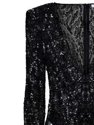 ROOM76 Sequin-embellished Mini Dress