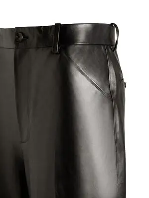 Bally Leather Trousers