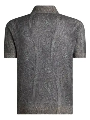 Etro Paisley-print Polo Shirt