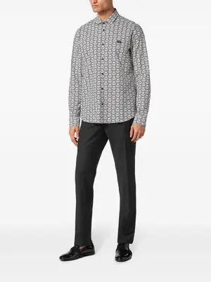 Philipp Plein Monogram-print Shirt