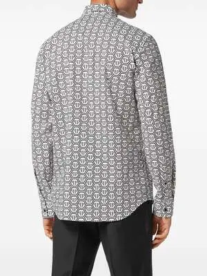 Philipp Plein Monogram-print Shirt