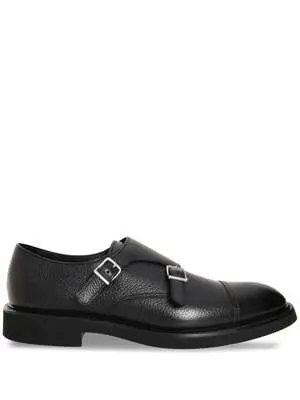 DOUCAL'S Double-buckle Oxford Shoes
