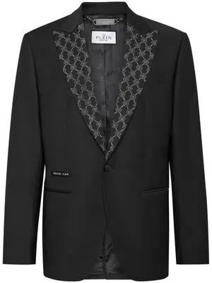 Philipp Plein Monogram-pattern Blazer