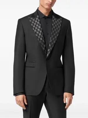 Philipp Plein Monogram-pattern Blazer