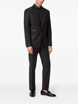 Philipp Plein Monogram-pattern Blazer