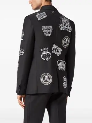 Philipp Plein Patches Blazer