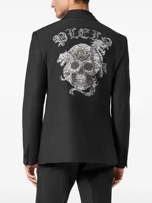 Philipp Plein Skull-print Blazer