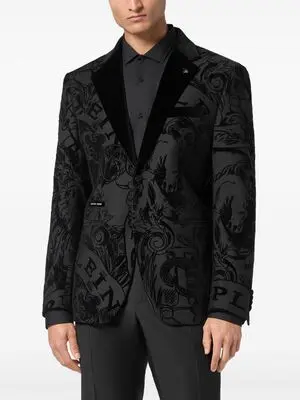 Philipp Plein Graphic-print Blazer