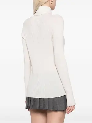N.peal Roll-neck Cashmere Sweater - Neutrals