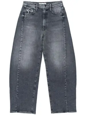 MOTHER High Waist Wide Leg Jeans