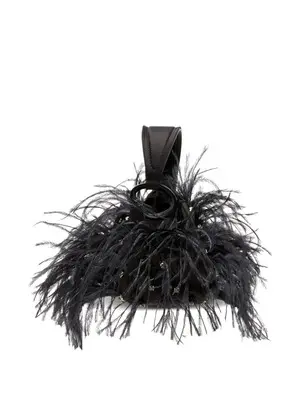 Oscar De La Renta Nano Ostrich-feather Bag
