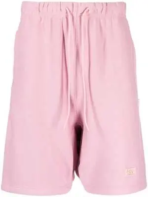 ADVISORY BOARD CRYSTALS Cotton Track Shorts - Pink
