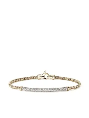 John Hardy 14kt Yellow Diamond Bracelet - Gold