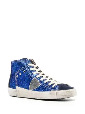 Philippe Model Prsx High Top Sneakers - Blue