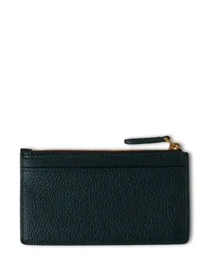 Mulberry Continental Logo-stamp Card Holder - Green