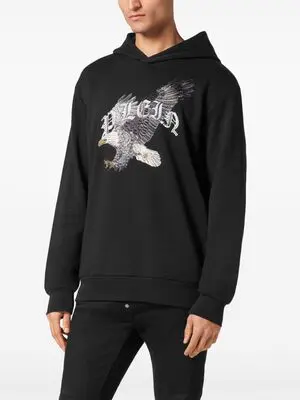 Philipp Plein Eagle-print Hoodie