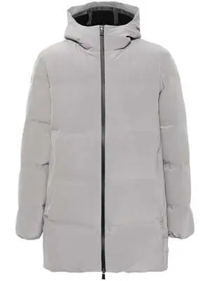 Herno Hooded Puffer Coat - Grey