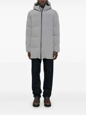 Herno Hooded Puffer Coat - Grey