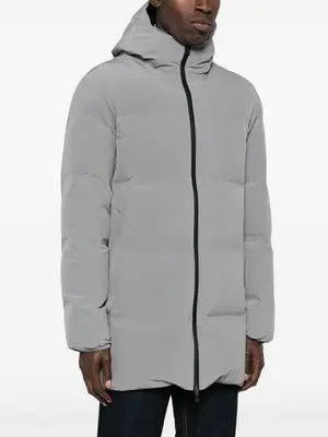 Herno Hooded Puffer Coat - Grey