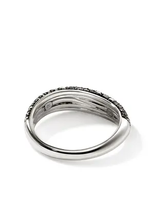 John Hardy Sterling Diamond Ring