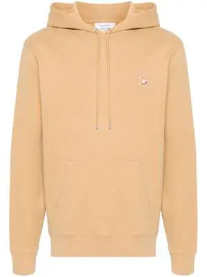Maison Kitsuné Chillax-patch Hoodie - Neutrals