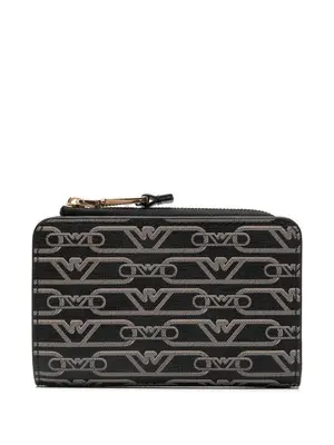 Emporio Armani Logo-print Wallet - Black