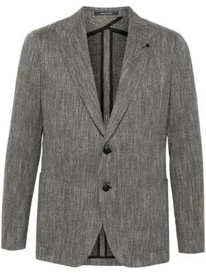 Tagliatore Brooch-detail Blazer