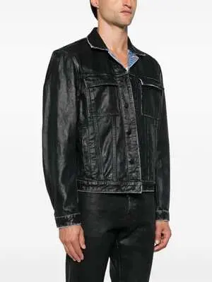 Dsquared2 Garment-dyed Denim Jacket