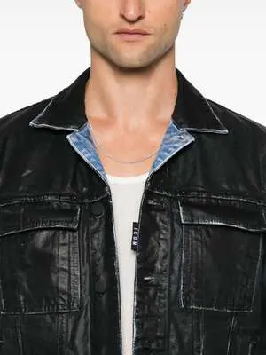 Dsquared2 Garment-dyed Denim Jacket
