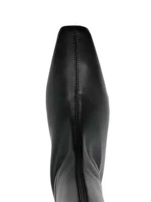 TOTEME Leather Sock Boots