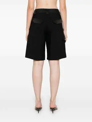 David Koma Bow-embellished Tailored Shorts