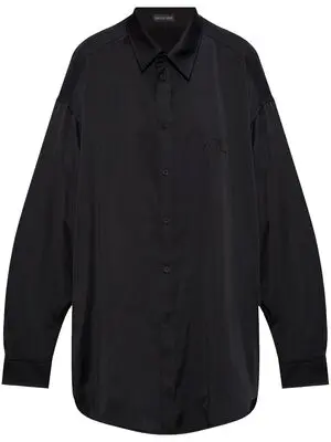 Balenciaga Logo-embroidered Shirt